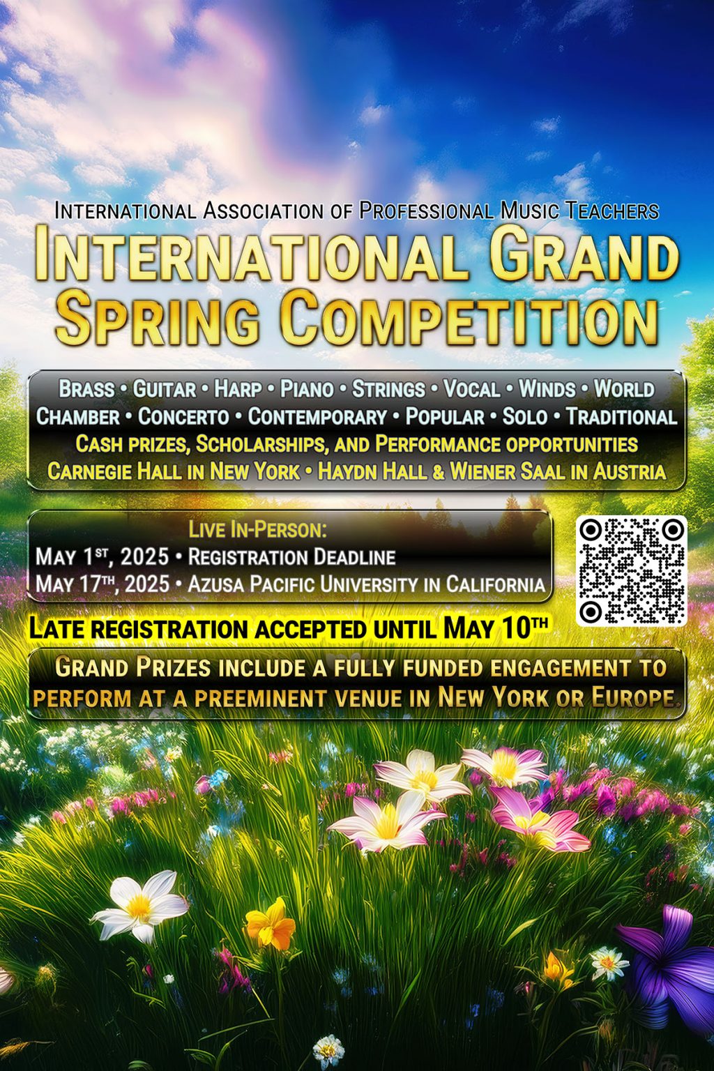 Grand Spring Competition – IAPMT