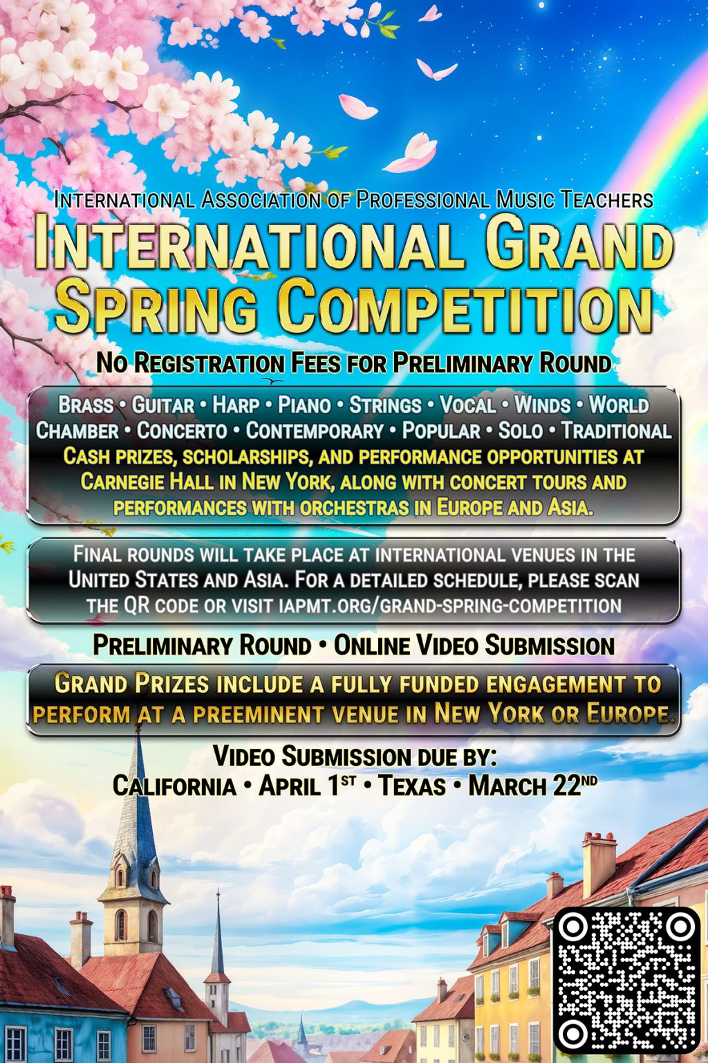 Grand Spring Competition – IAPMT